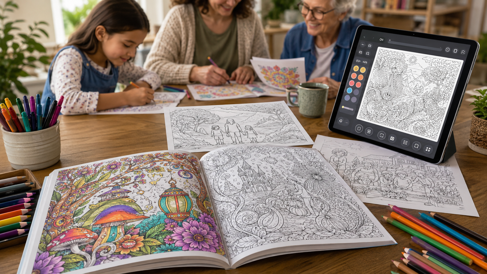Coloring News Roundup: Fresh Books, AI Apps, and Community Creativity ...